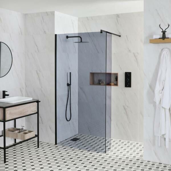 Everything You Need To Know About Smoked Glass Shower Enclosures | Big Bathroom Inspiration