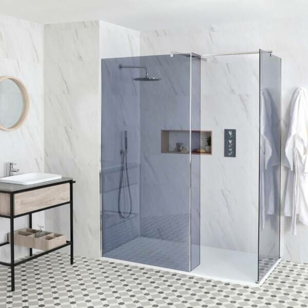 Everything You Need To Know About Smoked Glass Shower Enclosures | Big Bathroom Inspiration